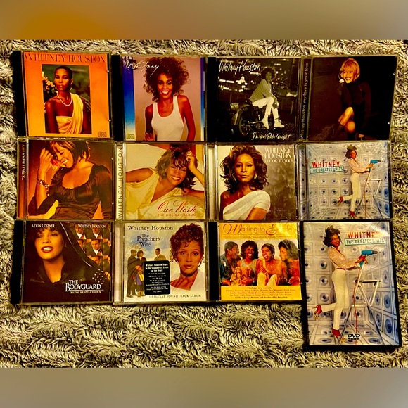 Media | Ultimate Whitney Houston Studio Albumsoundtrack Bundle Cd Dvd ...